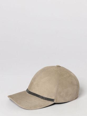 Brunello Cucinelli Hut Damen Farbe Grau