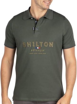 Shilton Polo pétanque Game Homme 4XL / Kaki
