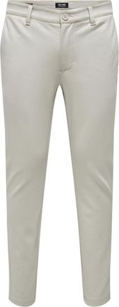 Only & Sons Herren Chino Hose ONSMARK - Slim Fit - Schwarz Grau Blau Grün, Größe:38W / 34L, Farbe:Moonstruck 22010209