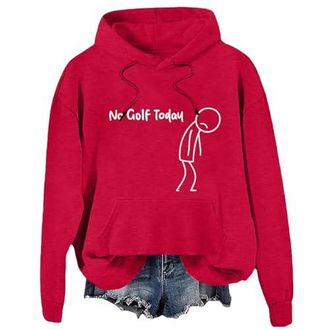 Generic Sweat &agrave; capuche pour femme - Manches longues - Col rond - Pull &agrave; capuche - Pull &agrave; col rond - Loisirs - Sport - T-shirt &agrave; manches longues - Sweat &agrave; cap