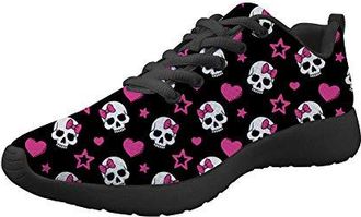 Showudesigns Chaussures de sport pour femme - - crâne, 39.5 EU