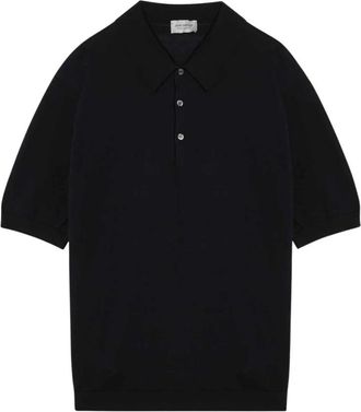 John Smedley Homme, Tops, Bleu, Taille: S Isis Shirt FC SS