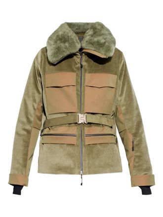 Sease Altai Field belt jacket - Gr&uuml;n