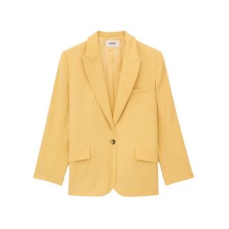 BA&SH Femme, Vestes, Jaune, Taille: 42 FR Dalena Jacket