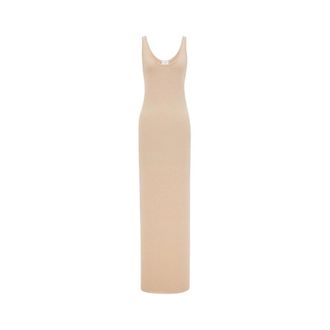 Saint Laurent Maxikleider - - Dresses - Damen - Gelb - L