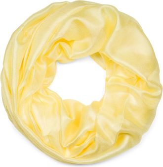 styleBREAKER Schlauchschal Seidiger Einfarbiger Loop