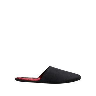 Dolce & Gabbana Homme, Chaussures, Bleu, Taille: 45 EU Wool Cotton Chevron Slippers