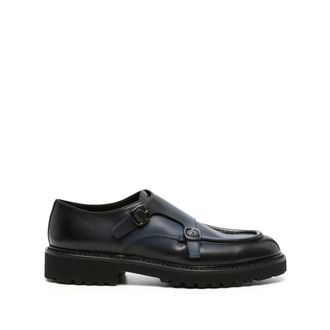Doucal's Doppelspangenschuh - - Shoes - Herren - Blau - 43 EU