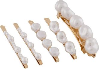 Aldo Aldo Set Haarspangen Pearlyclips 13995066 Goldfarben