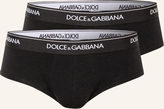 Dolce & Gabbana 2er-Pack Slips schwarz