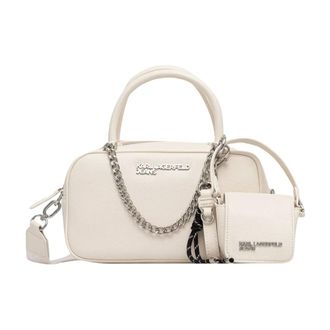 Karl Lagerfeld Sac bandouli&egrave;re - Femme - Sacs - Beige - Taille: ONE Size