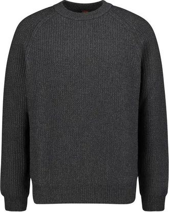 Boss Orange by Hugo Boss BOSS Orange Herren Pullover schwarz unifarben