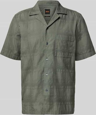 Boss Orange by Hugo Boss Regular Fit Freizeithemd aus reiner Baumwolle