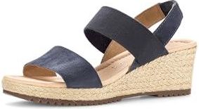 Gabor Sandales Compensées Femme, Sandales Femme, Légères Extra Larges (G), River 36, 7 UK, 42.034