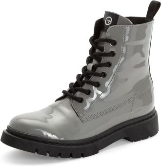 Tamaris Damen Schn&uuml;rstiefelette beige 36