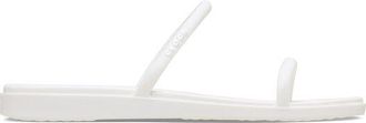 Crocs Pantoletten Miami Two Strap Sandal 209795 Grau