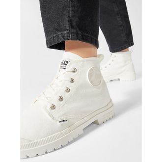 Palladium Schn&uuml;rstiefeletten Palladium Pampa Sp20 Hi Cvs 76838-116-M Wei&szlig;