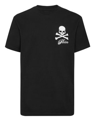 Philipp Plein T-Shirt Rundhalsausschnitt Ls Skull