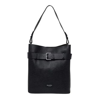 Marc O'Polo Sac Hobo Brinja M - Femme - Sacs - Noir - Taille: ONE Size