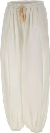 The Garment Femme, Pantalons, Blanc, Taille: 32 FR Pantalon Large Bazaar