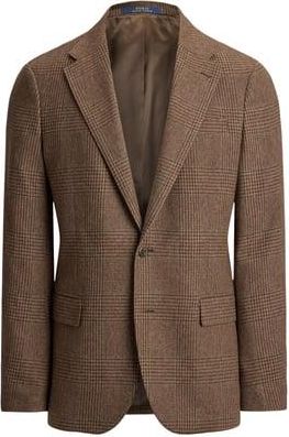 Polo Ralph Lauren Blazer cintr&eacute; en laine m&eacute;lang&eacute;e
