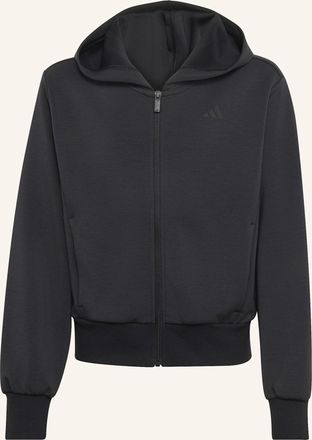 adidas Adidas Kapuzenjacke, Durchgehender Reissverschluss schwarz