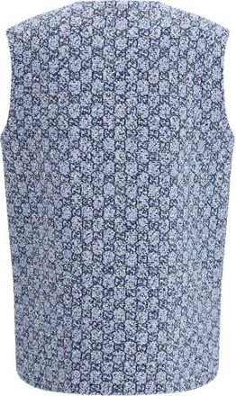 Gucci GG Tweed Vest - Blue