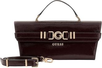 Guess sac &agrave; &eacute;paule bandouli&egrave;re sac &agrave; main Cirene Top Handle Flap Bag Burgundy bordeaux