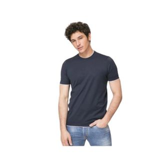 Gran Sasso T-Shirt - - Tops - Herren - Blau - 3XL