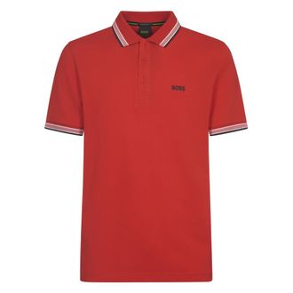 HUGO BOSS Paddy Poloshirt - - Tops - Herren - Rot - M