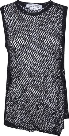 Comme Des Gar&ccedil;ons Femme, Tops, Noir, Taille: 40 FR D&eacute;bardeur Asym&eacute;trique