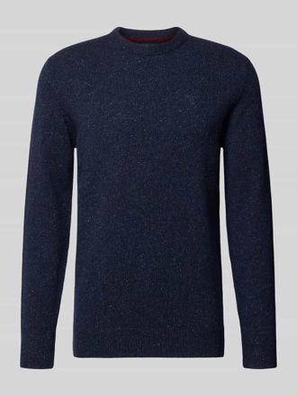 Barbour Pullover aus Woll-Seide-Mix mit Rundhalsausschnitt Modell TISBURY