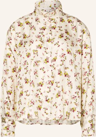 Robert Friedman Robert Friedman Seidenbluse Mit R&uuml;schen weiss