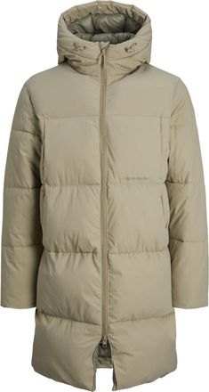 Jack & Jones JACK&JONES Herren Jorvesterbro Long Puffer Aw24 Sn Puffermantel, Silver Sage, XXL