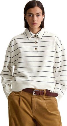 Marc O'Polo Denim Sweatshirt aus reiner Bio-Baumwolle