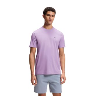 HUGO BOSS Tchup T-Shirt f&uuml;r Herren, &Uuml;bergro&szlig; (Violett)