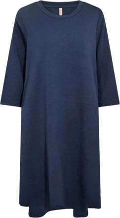 Soyaconcept Damen, Kleider, Blau, SGr&ouml;&szlig;e