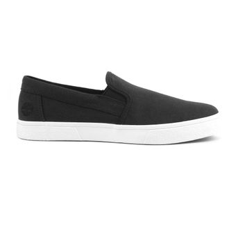 Timberland Schwarze Slip-On Schuhe - - Shoes - Herren - Schwarzk - 43 1/2 EU