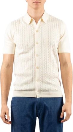 Gran Sasso Homme, Chemises, Blanc, Taille: L Camicia