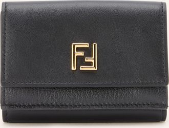Fendi Geldb&ouml;rse Mini Trifold Ff schwarz
