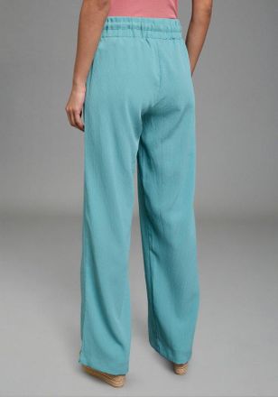 Laura Scott Schlupfhose weite Hose, mit Gummizug am Bund, mit Schlitz am Beinabschluss