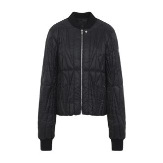 Moncler Geocamo Flight Jacket - - Jackets - Damen - Schwarzk - XS