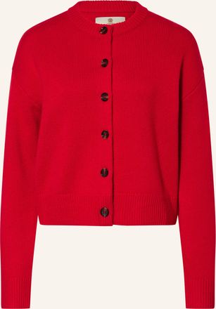 Barbour Strickjacke Woodhouse rot
