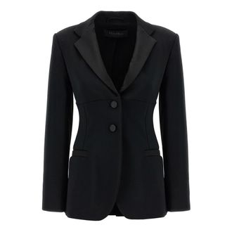 Max Mara Damen, Jacken, Schwarzk, 2XSGr&ouml;&szlig;e