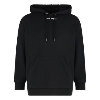 Palm Angels Classic Logo Hoodie - - Sweatshirts & Hoodies - Herren - Schwarzk - S