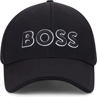 HUGO BOSS 50519247 Embroidered Logo Baseball Cap - Black