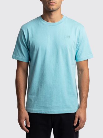 New Balance T-Shirt NEW BALANCE Homme couleur Bleu Azur
