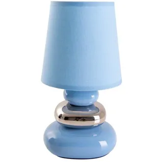 N&auml;ve Lampe de table lampe dappoint lampe de bureau lampe de chambre bleue H 31 cm