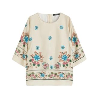 Max Mara Damen, Blusen & Hemden, Mehrfarbig, 3XLGr&ouml;&szlig;e