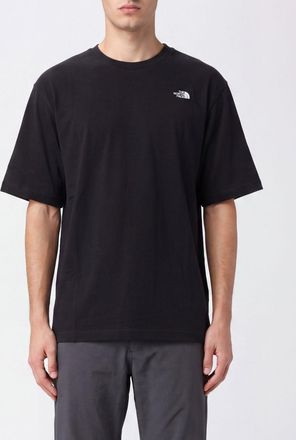 The North Face T-shirt &agrave; col rond en coton avec logo contrastant